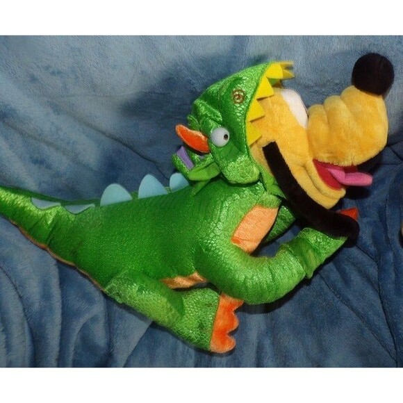 Disney | Toys | Plush Disney Pluto In Dragon Costume | Poshmark